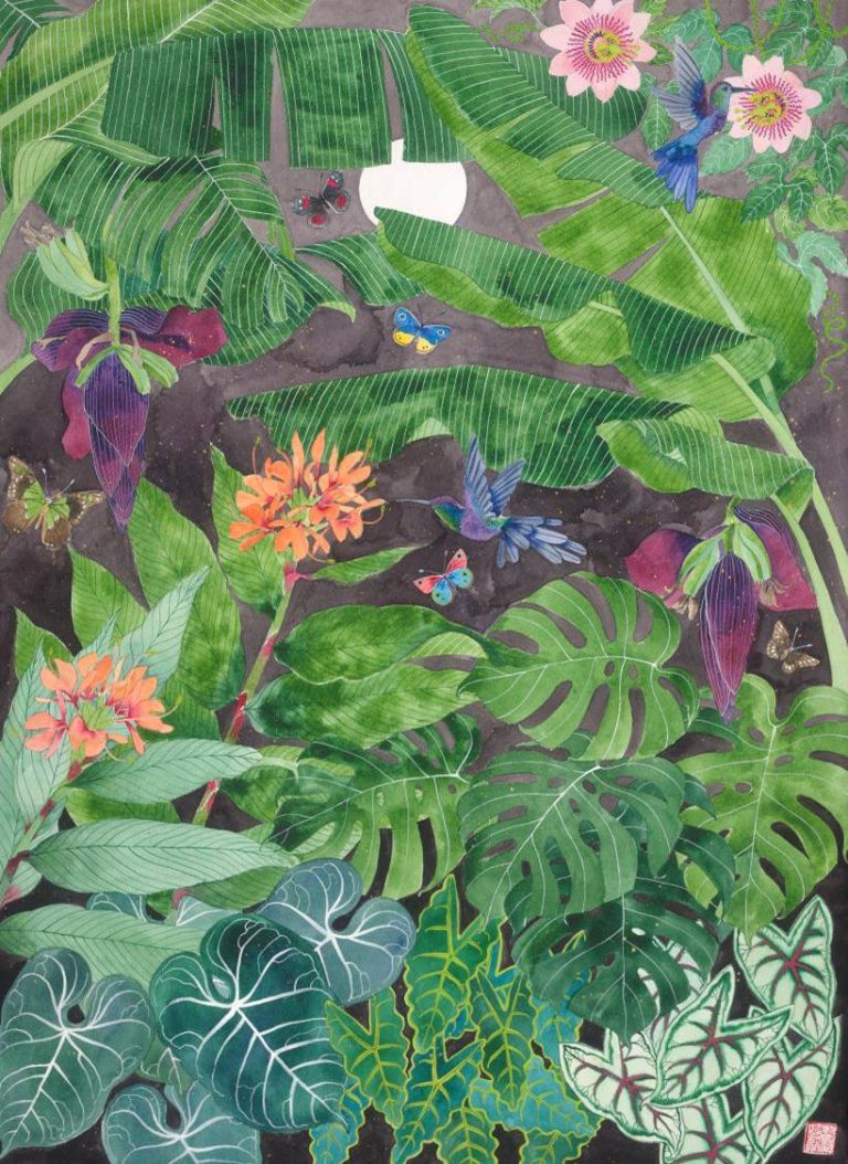 Gabby Malpas original watercolour painting: 'Bananas' | Gabby Malpas